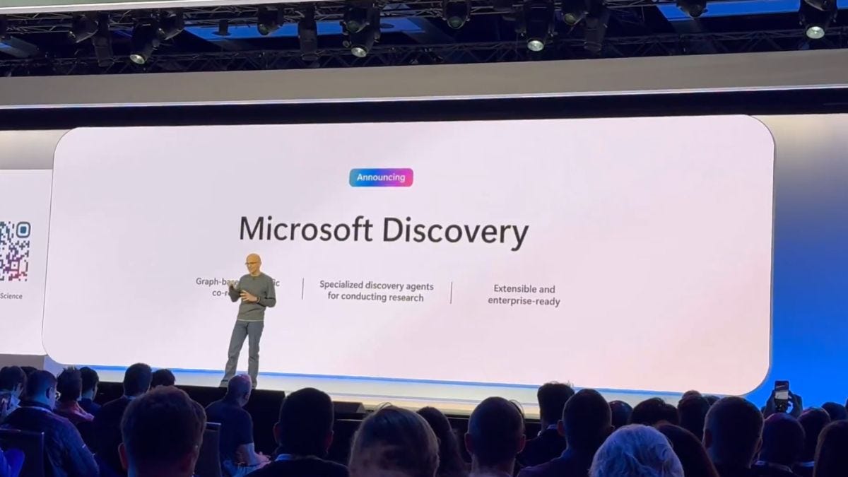 Microsoft unveils AI-powered 'discovery' platform